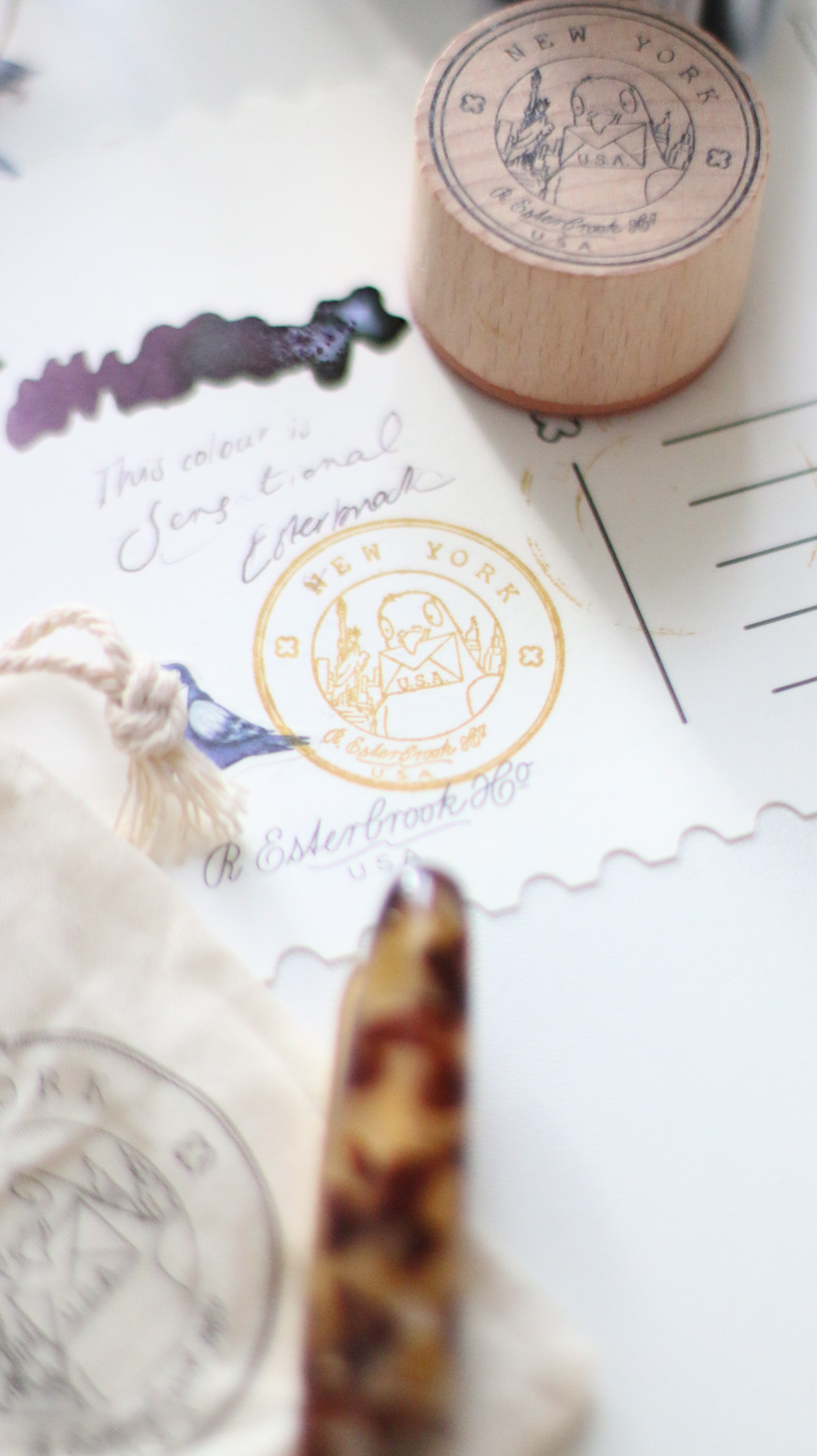Pigeon Poop Collection - Stamp – Esterbrook Pens